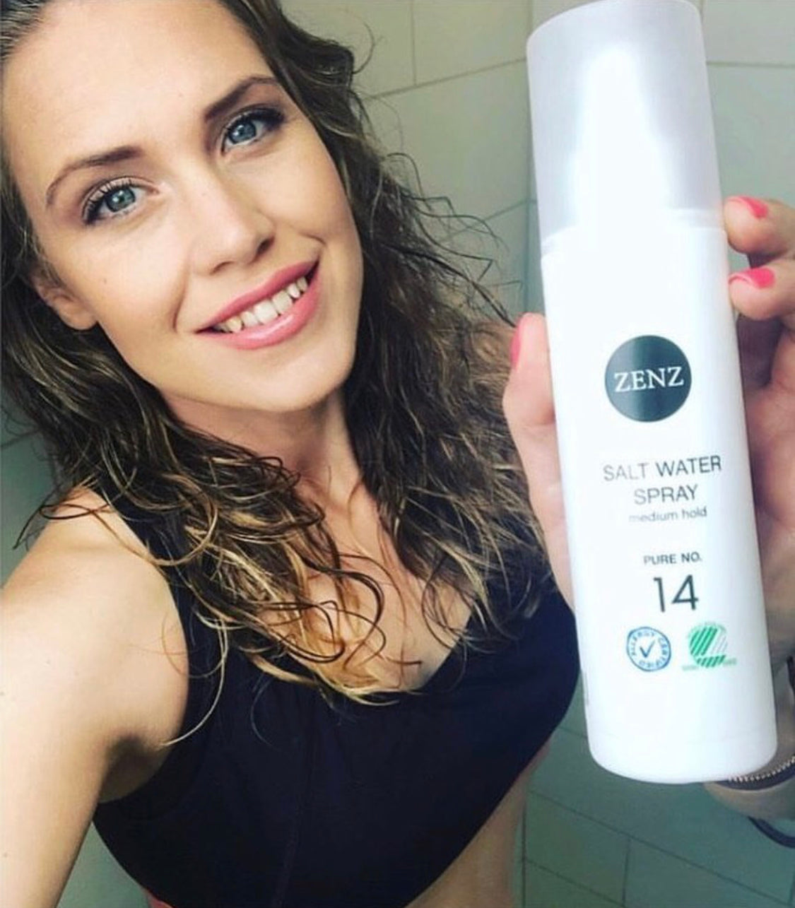 No.14 Pure Salt Water Spray for All Hair Type – Zenz Organic Products